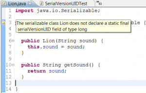 serialVersionUID in Java Serialization - Javapapers